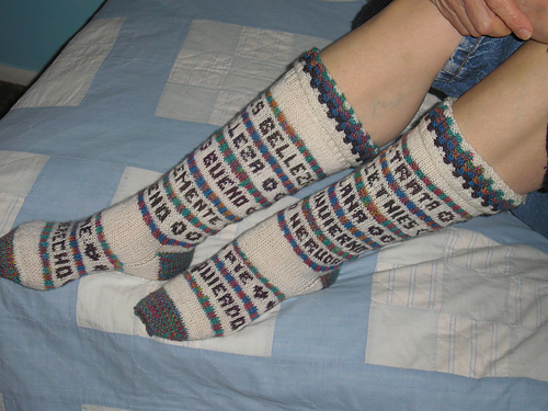 "Ode to My Socks" by Pablo Neruda : r/knitting