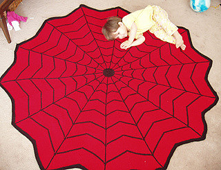 Ravelry: Spiderman-Blanket pattern by AnneM