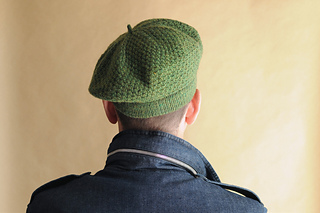 Ravelry: Moss Stitch Beret pattern by Kent Turman