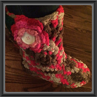 Ravelry: Chunky Brick Slipper Boots pattern by Dorianna Rivelli