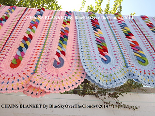 Ravelry: CHAINS BLANKET pattern by Barbara Carlettini