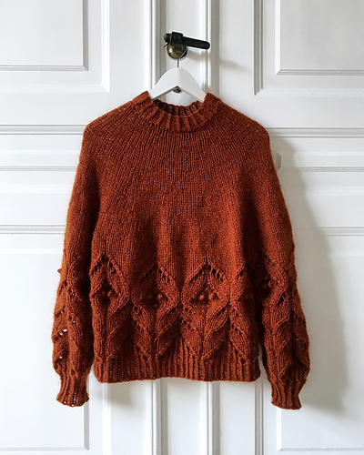 Just finished my Chunky Magnolia Sweater, details in the comments : r ...