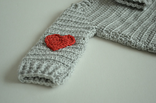 Ravelry: Crochet Baby Sweater - RED HEART pattern by Croby Patterns