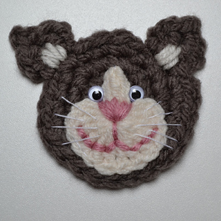 Ravelry: Cat Applique Crochet Pattern pattern by Aneta Izabela