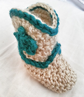 Ravelry: Cowboy Baby Boots pattern by HappyBerry
