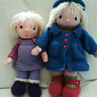 Ravelry: The Poppet Dolls pattern by Pat Alinejad
