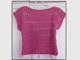 Ravelry: 803 Summer Shell Top pattern by Emi Harrington