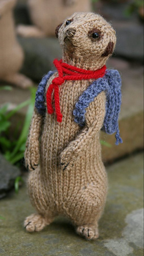 Ravelry: Meerkat family pattern by Sandra Polley