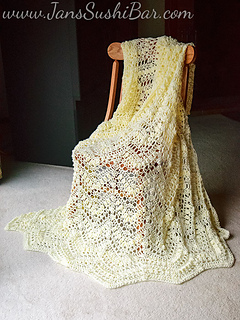 Ravelry: Popcorn Ripple Afghan pattern by Mary Maxim