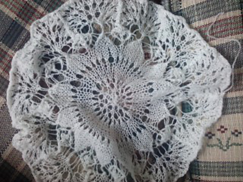 [Help] Knitted bridal veil? : r/knitting