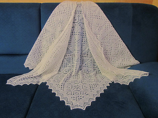 Ravelry: White Snow triangle pattern by Svetlana Loginova