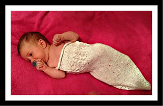 Ravelry: Hugs and Kisses Cocoon pattern by Laura L'Esperance