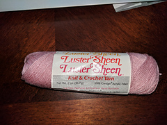 Ravelry: Red Heart Luster Sheen Solid (Vintage)