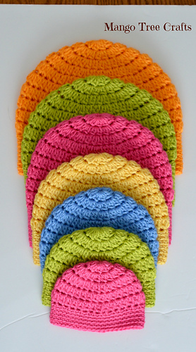 Ravelry: Basic Crochet Beanie pattern by Lilia Garashchenko