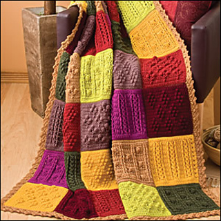 Ravelry: Patchwork Squares Afghan pattern by Susan Lowman