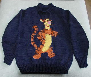 Ravelry: Tigger Coming & Going Sweater pattern by Leisure Arts