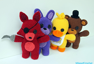 Ravelry: Five Nights Friends pattern by Kristel