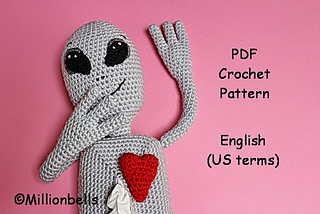 Ravelry: Alien Autopsy Tissue Holder Toy pattern by Millionbells