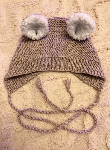 My friend's baby isn't born yet, so I had to use an improvised model ...