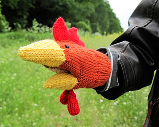 Ravelry: rooster hand puppet pattern by Anne Mende
