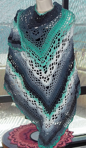 Ravelry: Klaziena Shawl pattern by Kirsten Bishop