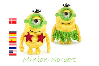 Ravelry: Minion, Norbert pattern by Sabrina Somers