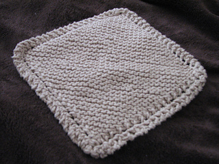 Ravelry: Basic Knit Dishcloth pattern by Bernat Design Studio
