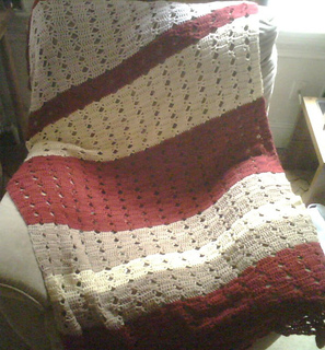 Ravelry: Fast and Easy Light & Lacy Afghan pattern by Mainstays