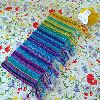 Ravelry: SleepyEyes' My Year in Temperature Scarf