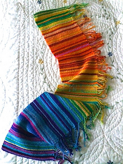 Ravelry: SleepyEyes' My Year in Temperature Scarf