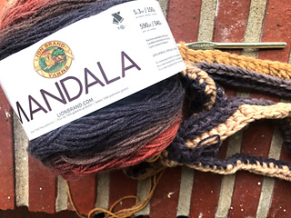 Ravelry: Mandala Centaur Infinity Scarf pattern by Tasha Margette