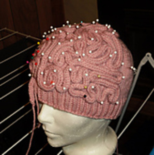 Knitted Brain Hat Pattern