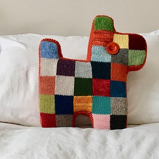 Ravelry: Patchwork Scottie Dog pattern by Barbara Ceiga