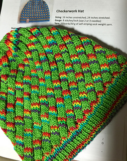 Ravelry: Checkerwork Hat pattern by Vexy