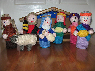Ravelry: Knitted Nativity Scene pattern by Australian Women's Weekly