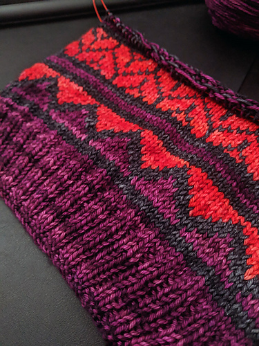 Finished Anthology hat! (sort of.) : r/knitting