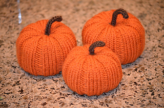 Ravelry: Knit Pumpkin pattern by Katrina McNerney