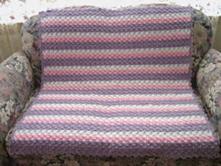 Ravelry: Lavender Shell Afghan pattern by Roseanna Beck