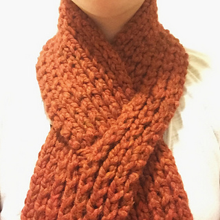 Ravelry: Windy Day Scarf with Slit pattern by Emmi Scott