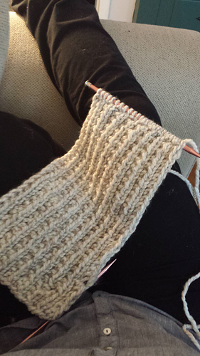 Ravelry: Easiest Farrow Rib Scarf pattern by Diana Troldahl