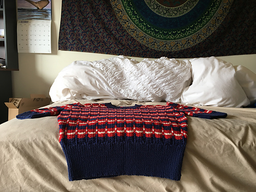 Your Victory Jumper : knitting