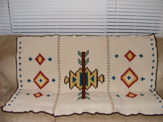 Ravelry: Native American Afghan pattern by Patricia Mettille
