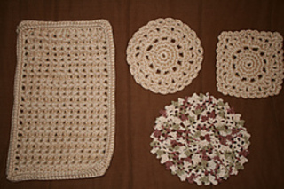 Ravelry: Hot Plate Set pattern by Old-Time Crochet magazine