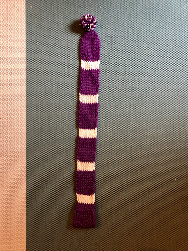 Jaunty Reflective Dog Scarf : r/knitting