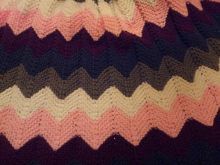 Ravelry: Knitted Chevron (Ripple) Afghan pattern by Laura Mosier