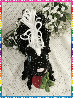 Ravelry: Mickey Blue Eyes Skunk pattern by Manic Yarn