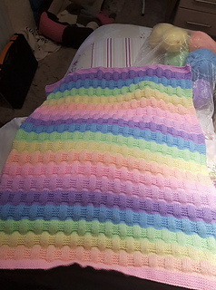 Ravelry: Jordan Baby Blanket pattern by marianna mel