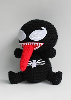 Ravelry: Venom Spider Amigurumi pattern by Lazi Crochet