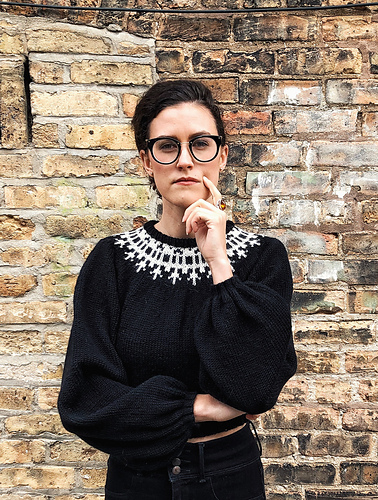 Finished my Knitorious RBG sweater! : r/knitting