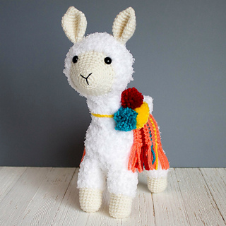 Ravelry: The Friendly Llama pattern by Kali Dahle